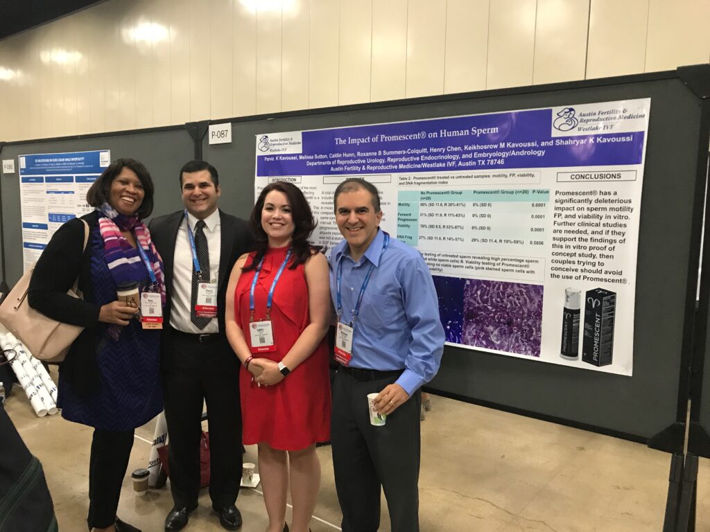 Research by AFRM/Westlake IVF Finds Promescent® Adversely Impacts Male ...