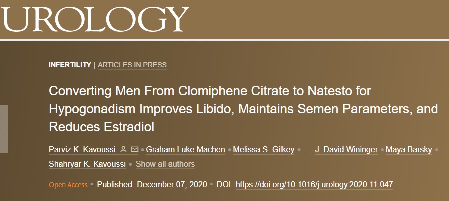AFRM team publishes study converting men maintaining fertility from ...
